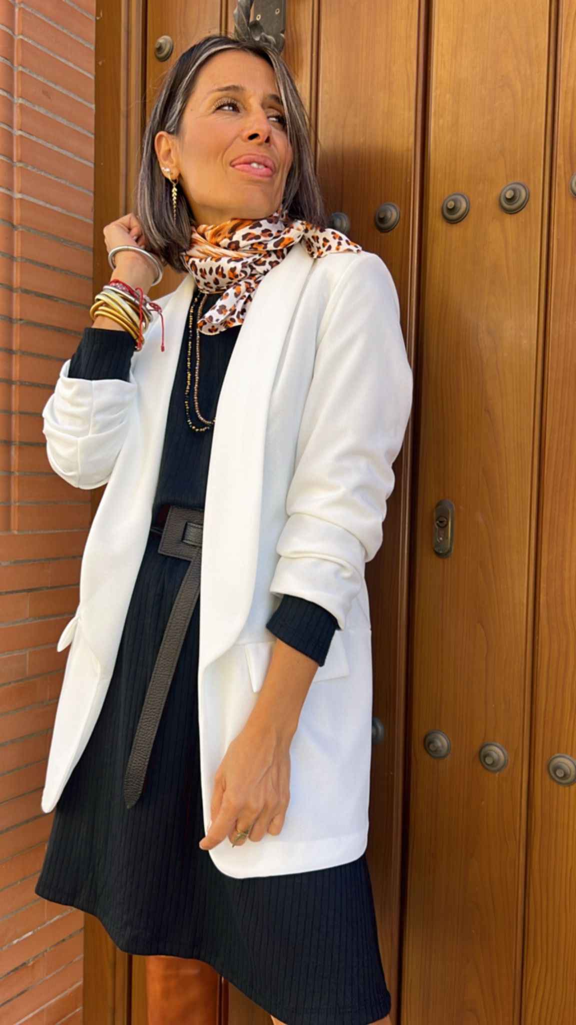 Blazer Basic Curvy – MATI’Z MODA